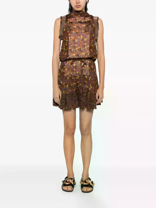 Chloé 2018 Floral Playsuit