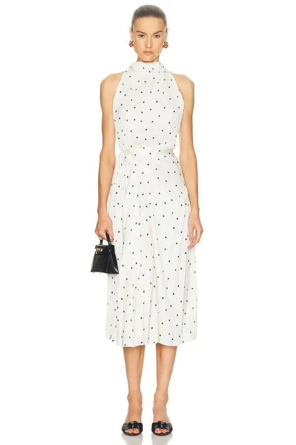 A.L.C. Simona Dress - Cream & Black
