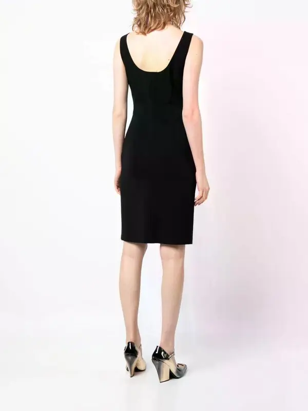 Prada Scoop-back Sleeveless Dress