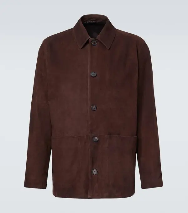SAMAN AMEL Suede Jacket