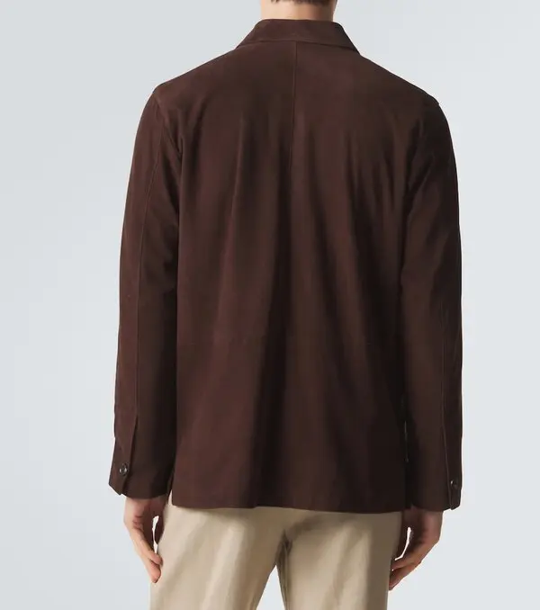 SAMAN AMEL Suede Jacket