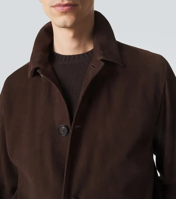 SAMAN AMEL Suede Jacket