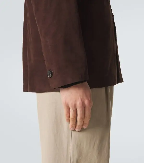 SAMAN AMEL Suede Jacket