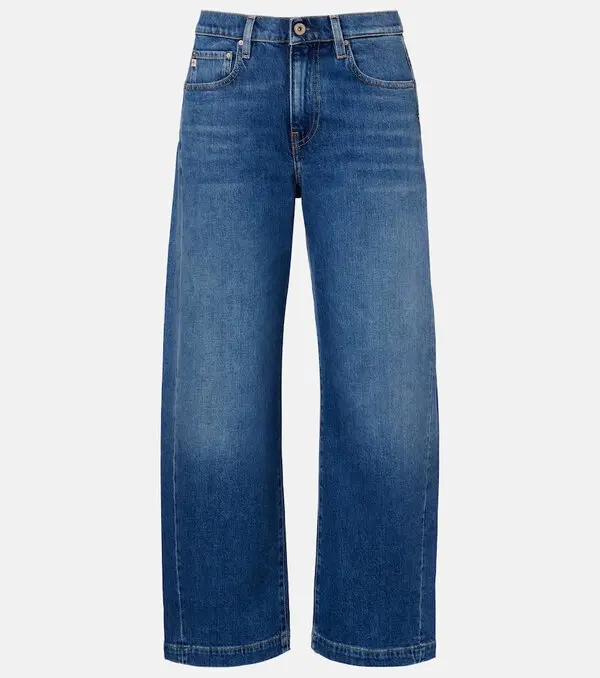 Ag Hattie High-rise Barrel-leg Jeans