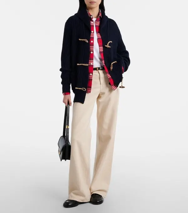 Ralph Lauren Cotton And Silk Cardigan