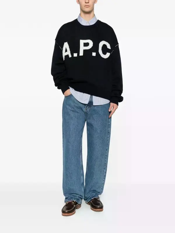 A.p.c. Logo-lettering Sweater