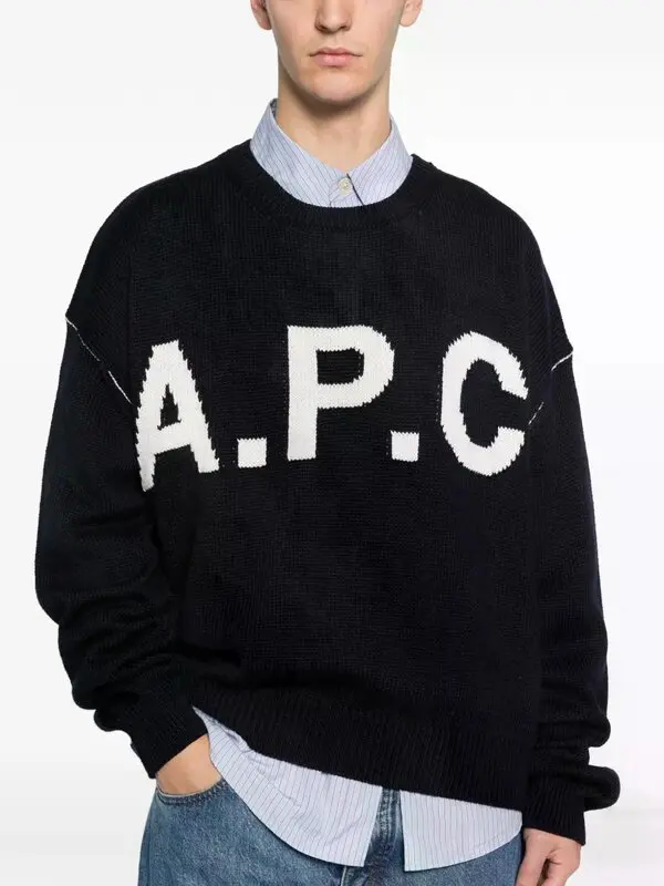 A.p.c. Logo-lettering Sweater
