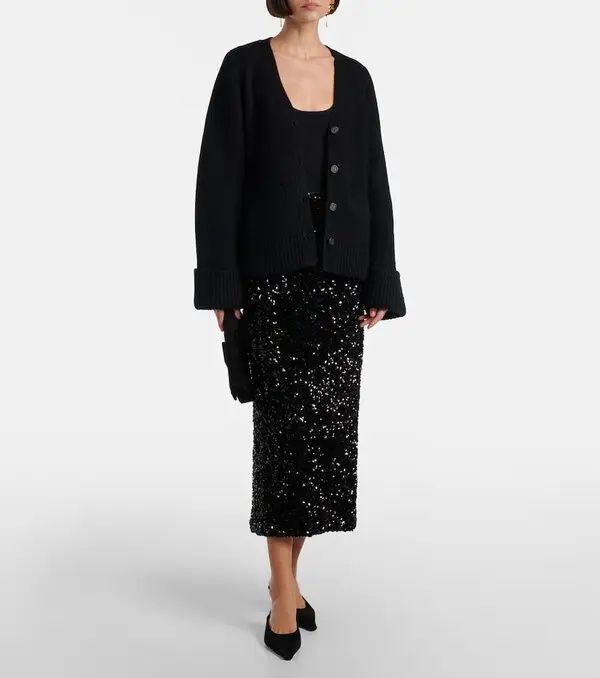 Vince Wool-blend Cardigan