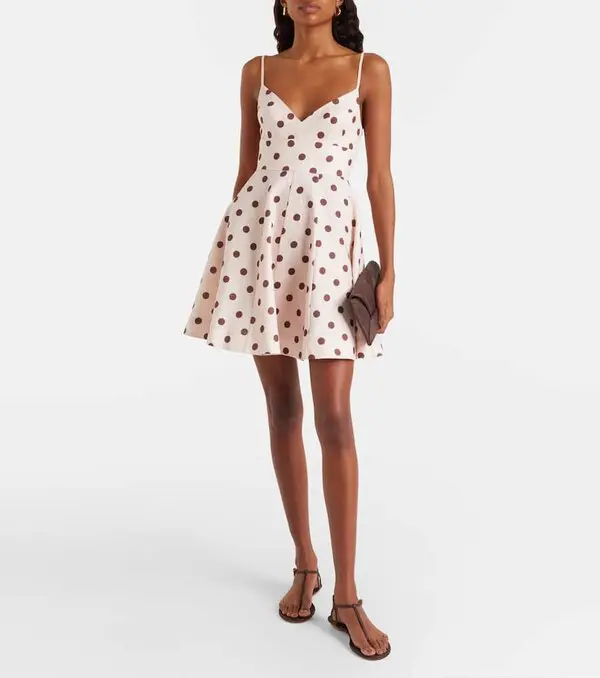 Zimmermann Polka-dot Mini Dress