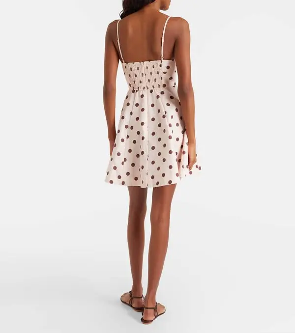 Zimmermann Polka-dot Mini Dress
