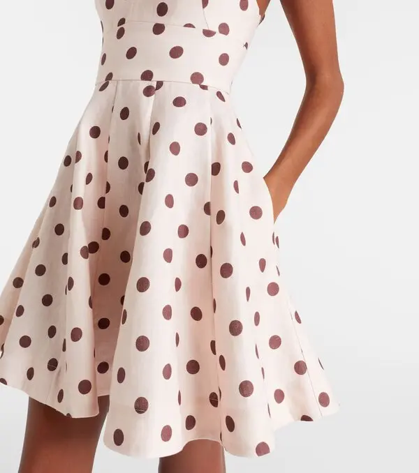 Zimmermann Polka-dot Mini Dress