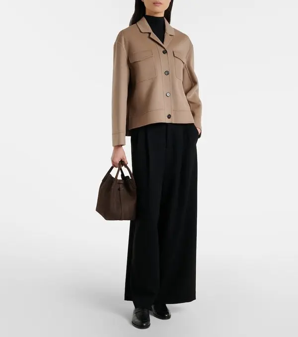 Max Mara Simona Virgin Wool Jacket - Beige