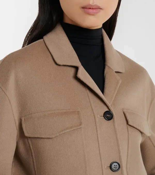 Max Mara Simona Virgin Wool Jacket - Beige