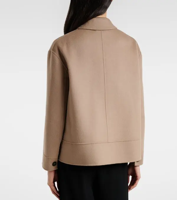 Max Mara Simona Virgin Wool Jacket - Beige