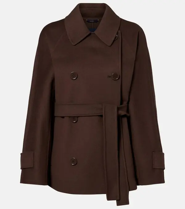 Max Mara Louise Virgin Wool Jacket - Brown