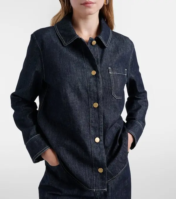 Max Mara Enfasi Denim Shirt - Blue