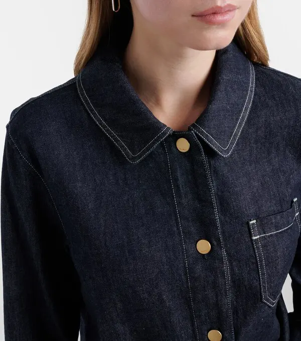 Max Mara Enfasi Denim Shirt - Blue