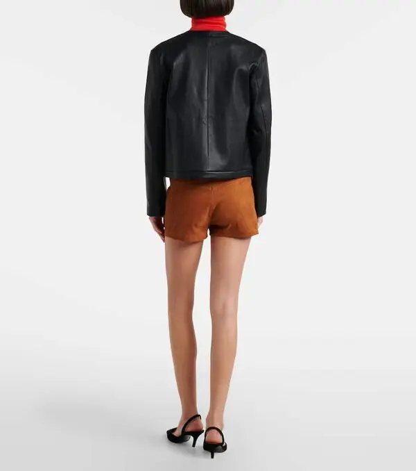 Stouls Roxie Suede Shorts - Brown