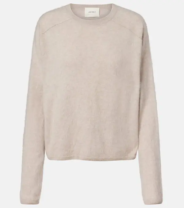 LISA YANG Lexia Cashmere Sweater - Beige