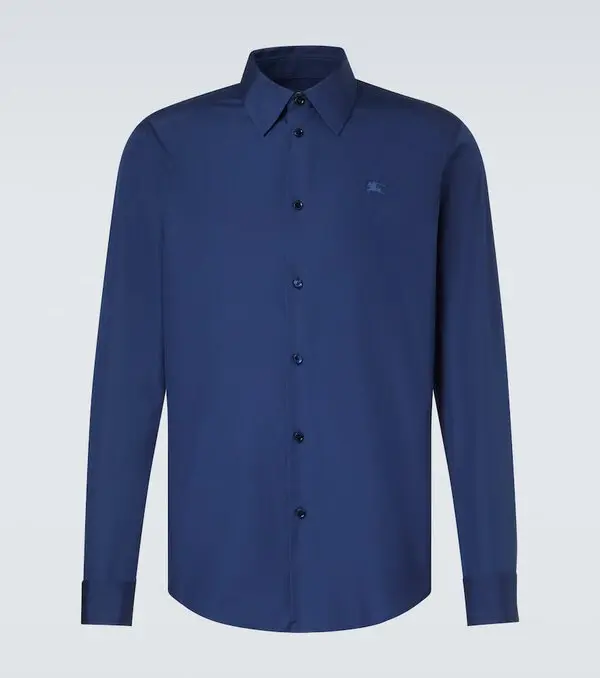 Burberry Cotton Shirt - Blue