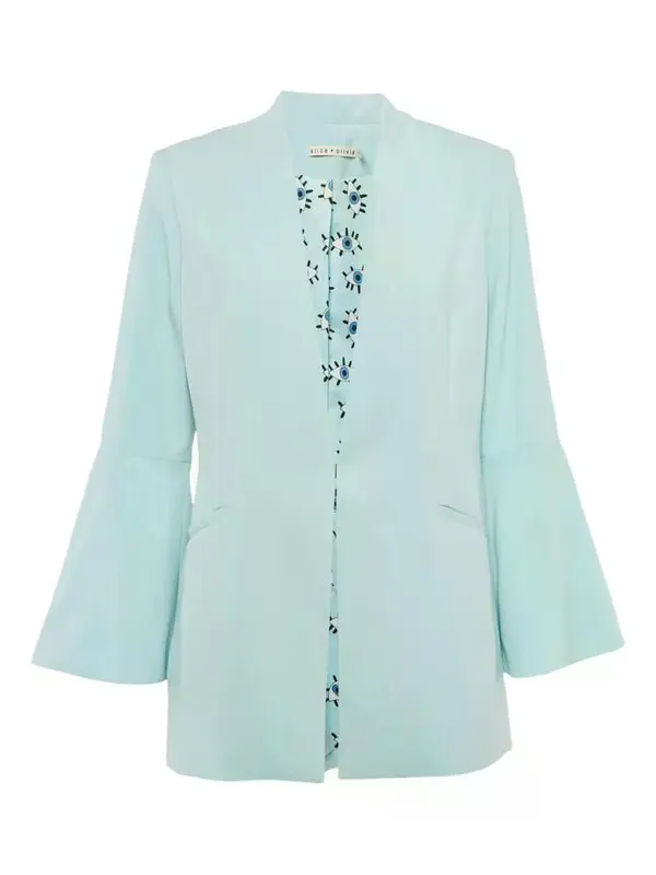 Alice + Olivia Collarless Blazer