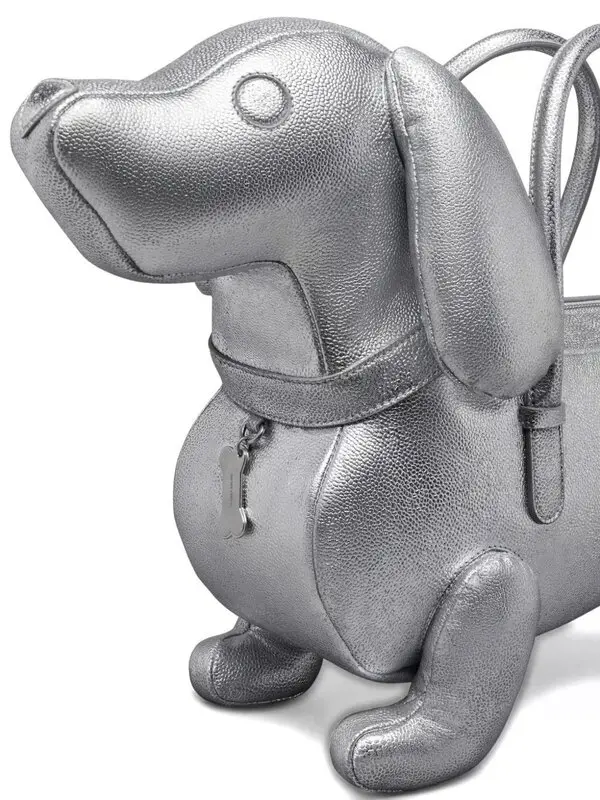 Thom Browne Hector Leather Tote Bag