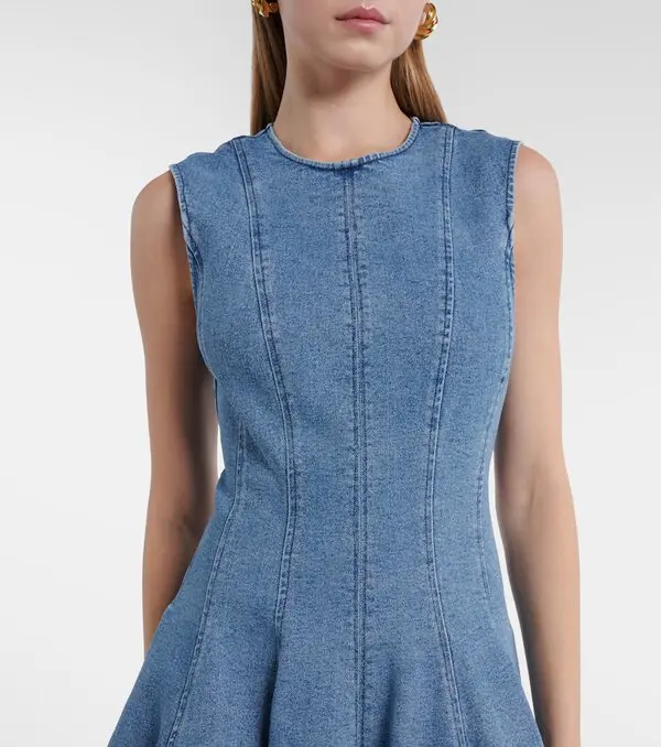Simkhai Bowen Denim Maxi Dress