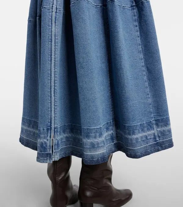 Simkhai Bowen Denim Maxi Dress