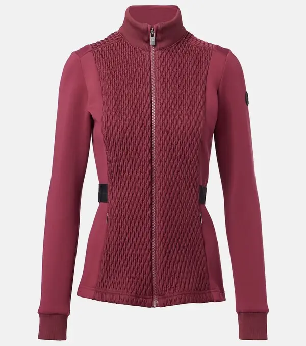 Fusalp Meryl Quilted Technical Jacket - Burgundy