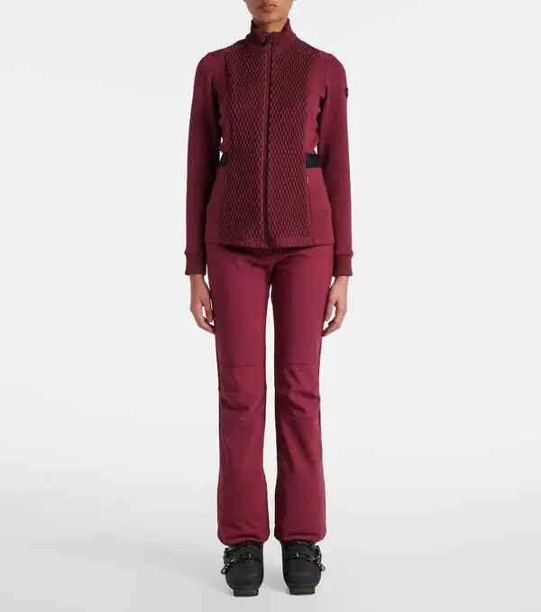 Fusalp Meryl Quilted Technical Jacket - Burgundy