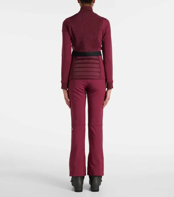 Fusalp Meryl Quilted Technical Jacket - Burgundy