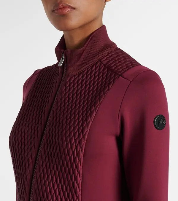 Fusalp Meryl Quilted Technical Jacket - Burgundy