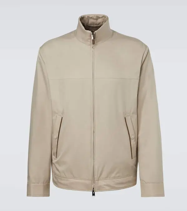 Canali Nuvola Reversible Blouson Jacket