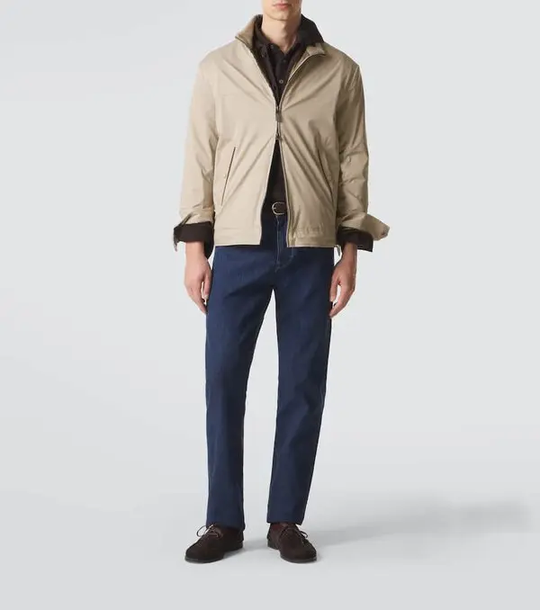 Canali Nuvola Reversible Blouson Jacket