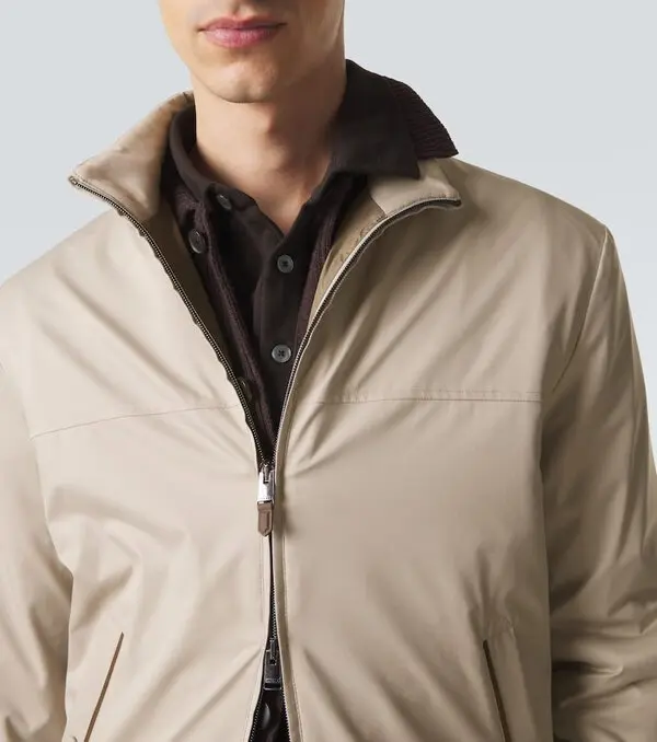Canali Nuvola Reversible Blouson Jacket