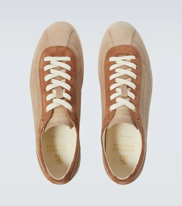 Brunello Cucinelli Suede Sneakers