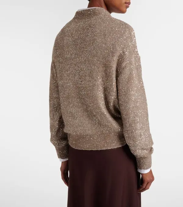 Brunello Cucinelli Sequined Sweater
