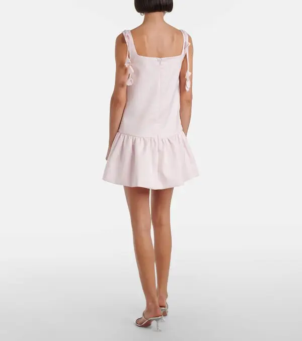 SELF-PORTRAIT Taffeta Minidress