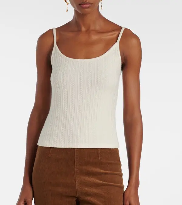Veronica Beard Knitted Tank Top