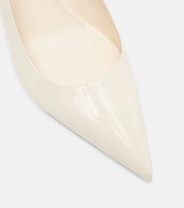 Paris Texas Lidia 70 Leather Slingback Pumps