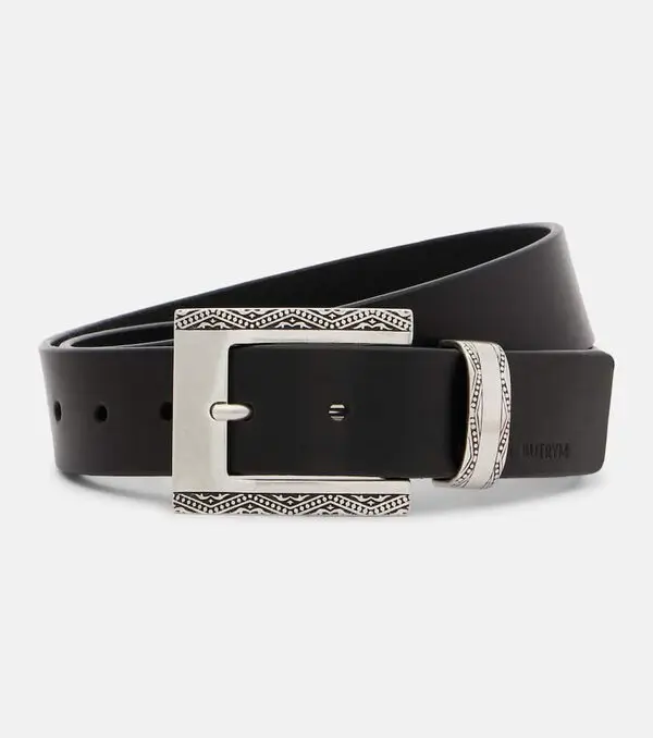 Magda Butrym Leather Belt - Black