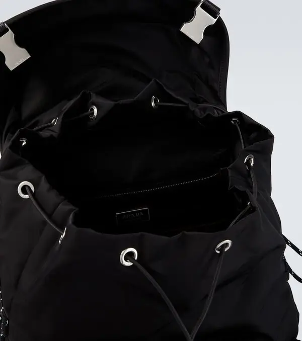 Prada Speedrock Re-nylon Backpack - Black