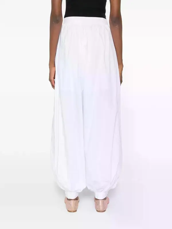 ROTATE BY BIRGER CHRISTENSEN Tapered Trousers - White