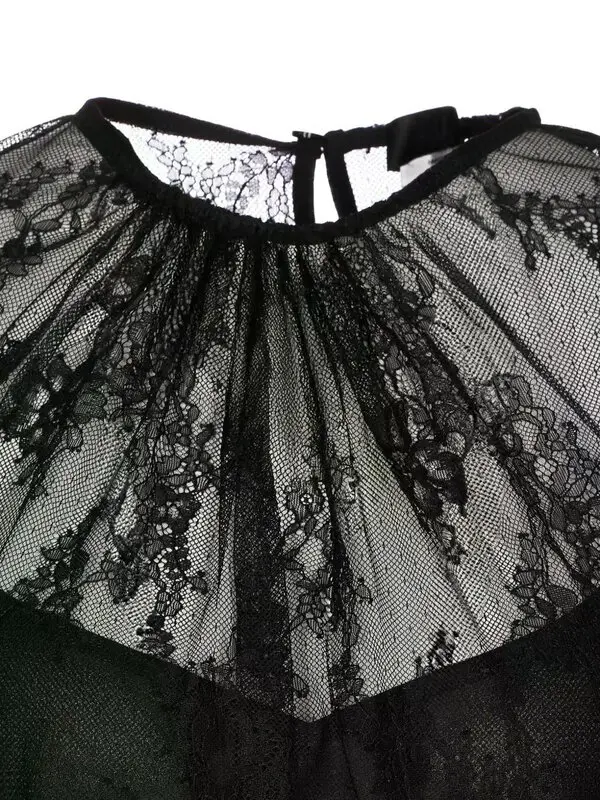 Liu Jo Chantilly Crystal Lace Mini Dress