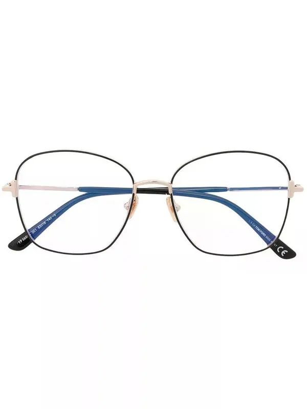 TOM FORD Round-frame Glasses - Gold