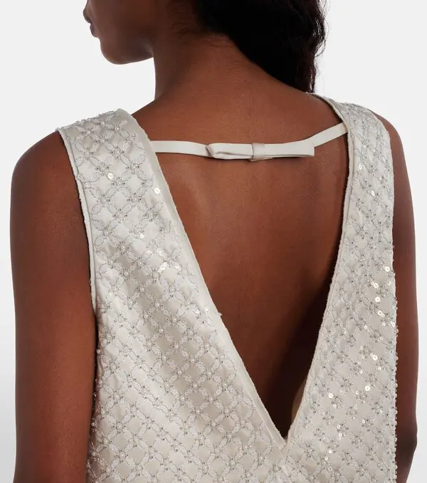 Dorothee Schumacher Sequin Embellished Sleeveless Top