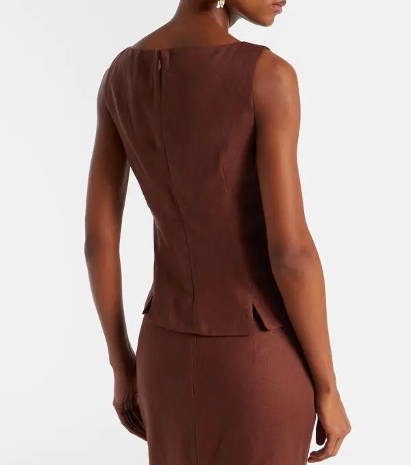 Posse Sabine Linen Top