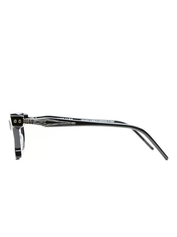 KUBORAUM Square-frame Glasses - Black