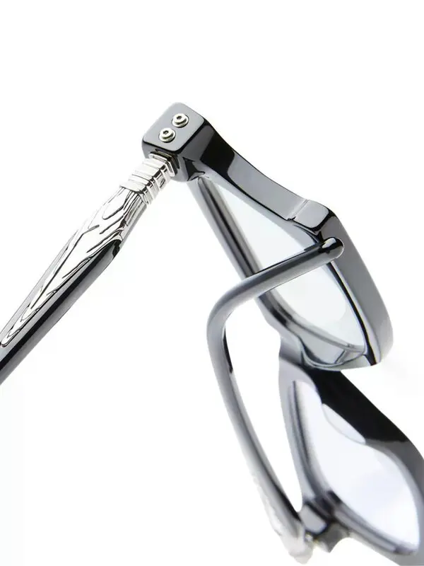 KUBORAUM Square-frame Glasses - Black