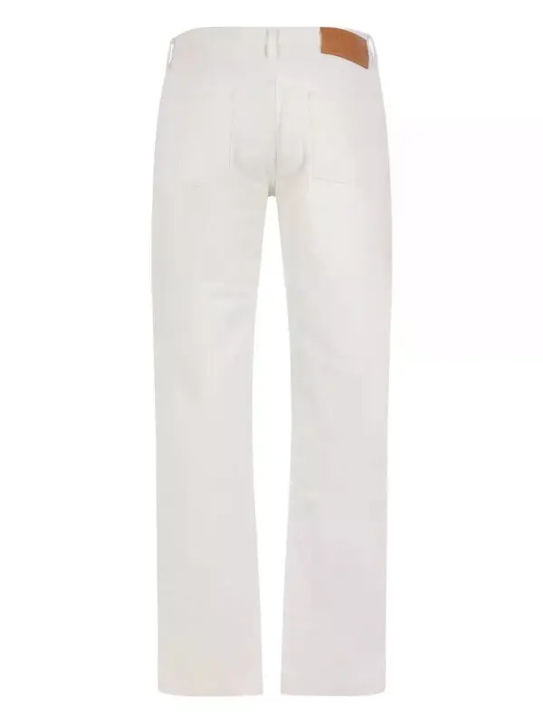 CHERRY WORLD Embroidery-detail Jeans